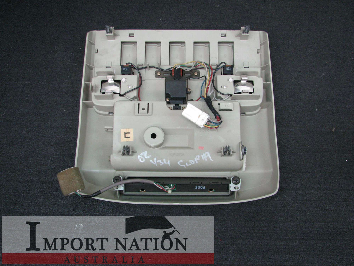NISSAN Y34 GLORIA CEDRIC INTERIOR ROOF COURTESY LIGHT AND COMPARTMENT ...
