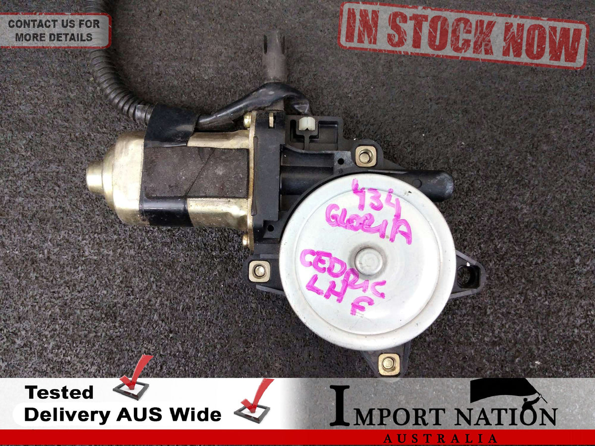 NISSAN Y34 GLORIA CEDRIC FRONT LEFT WINDOW MOTOR – Import Nation Australia