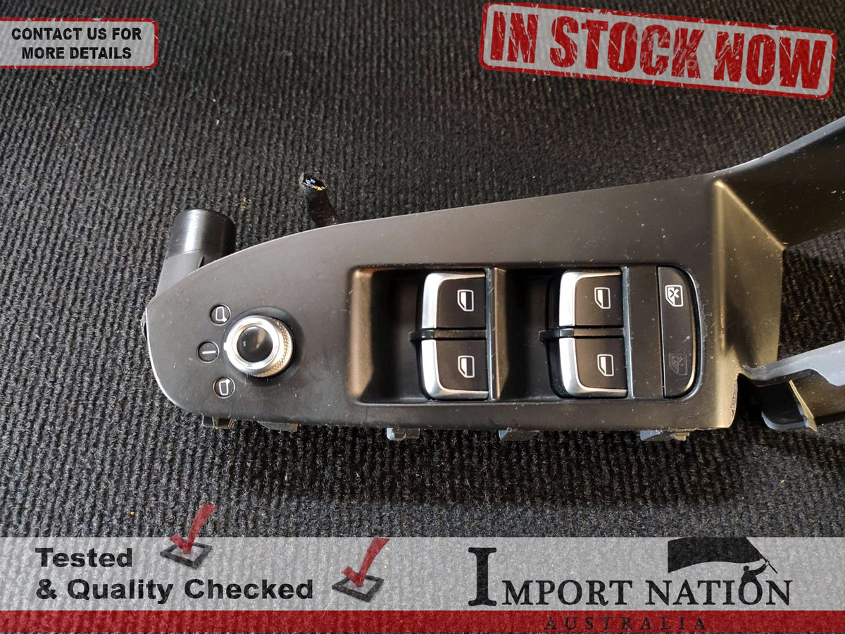 AUDI A4 B8 12-15 WINDOW MASTER SWITCH – Import Nation Australia