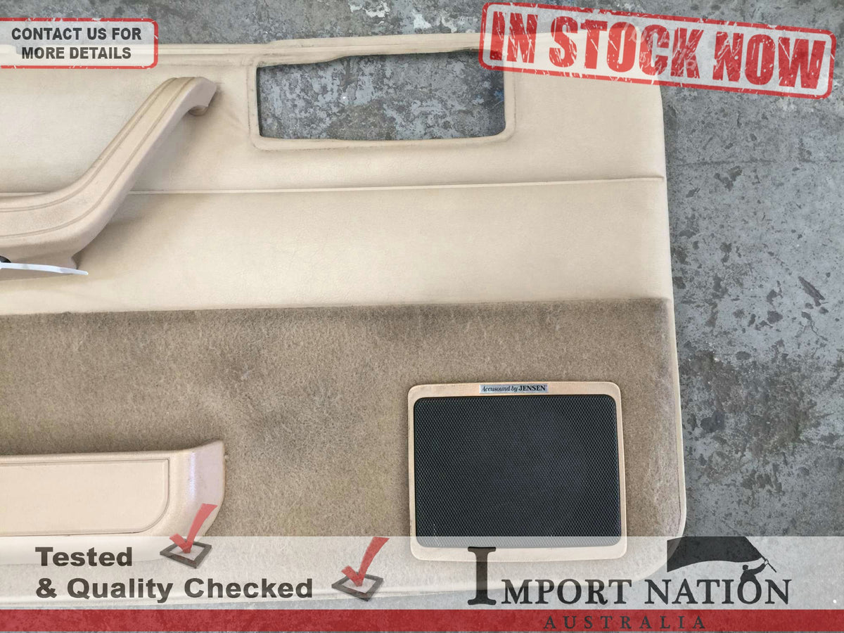 JEEP CHEROKEE XJ 94-96 FRONT LEFT INTERIOR DOOR CARD PANEL TRIM - TAN ...