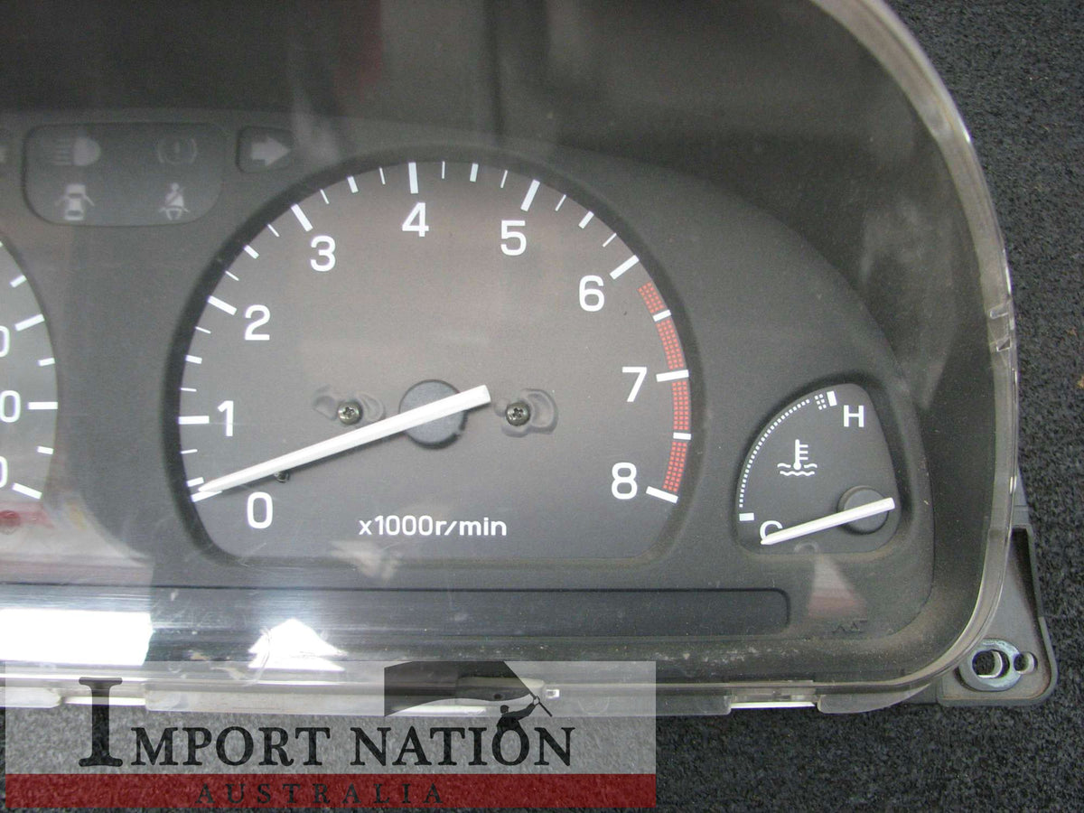 SUBARU IMPREZA GC8 N/A MANUAL SPEEDOMETER CLUSTER UNIT 346,359KM 94-97 ...
