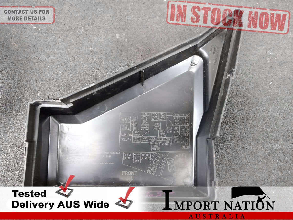 SUBARU IMPREZA G3 WRX FUSE BOX COVER LID 07-13 – Import Nation Australia