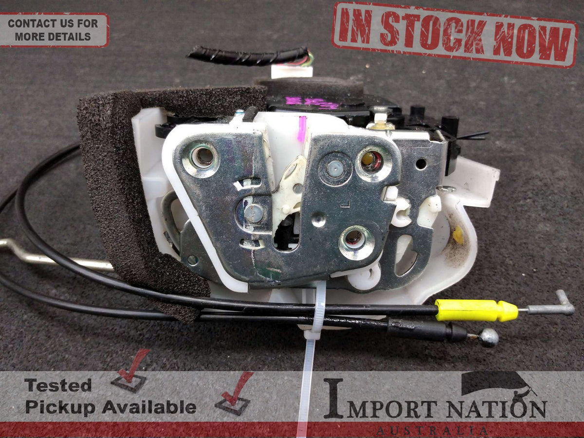 SUBARU IMPREZA G3 WRX FRONT LEFT DOOR LOCK LATCH ACTUATOR 07-13 (BLACK ...