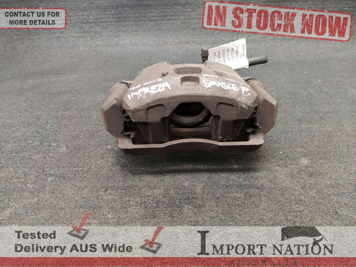 SUBARU IMPREZA GC8 FRONT RIGHT BRAKE CALIPER - SINGLE PISTON TYPE ...